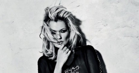 Czarno-biała Kate Moss - pomponik.pl