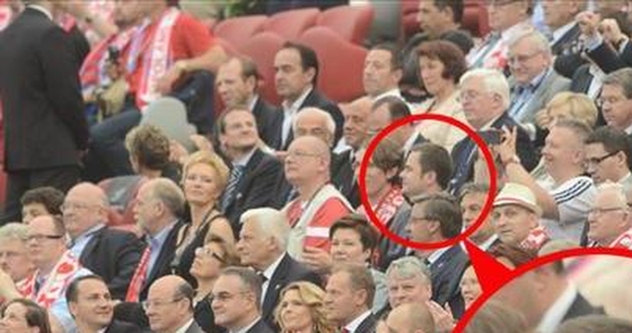 Z kim Hofman był na meczu? - Wydarzenia w INTERIA.PL