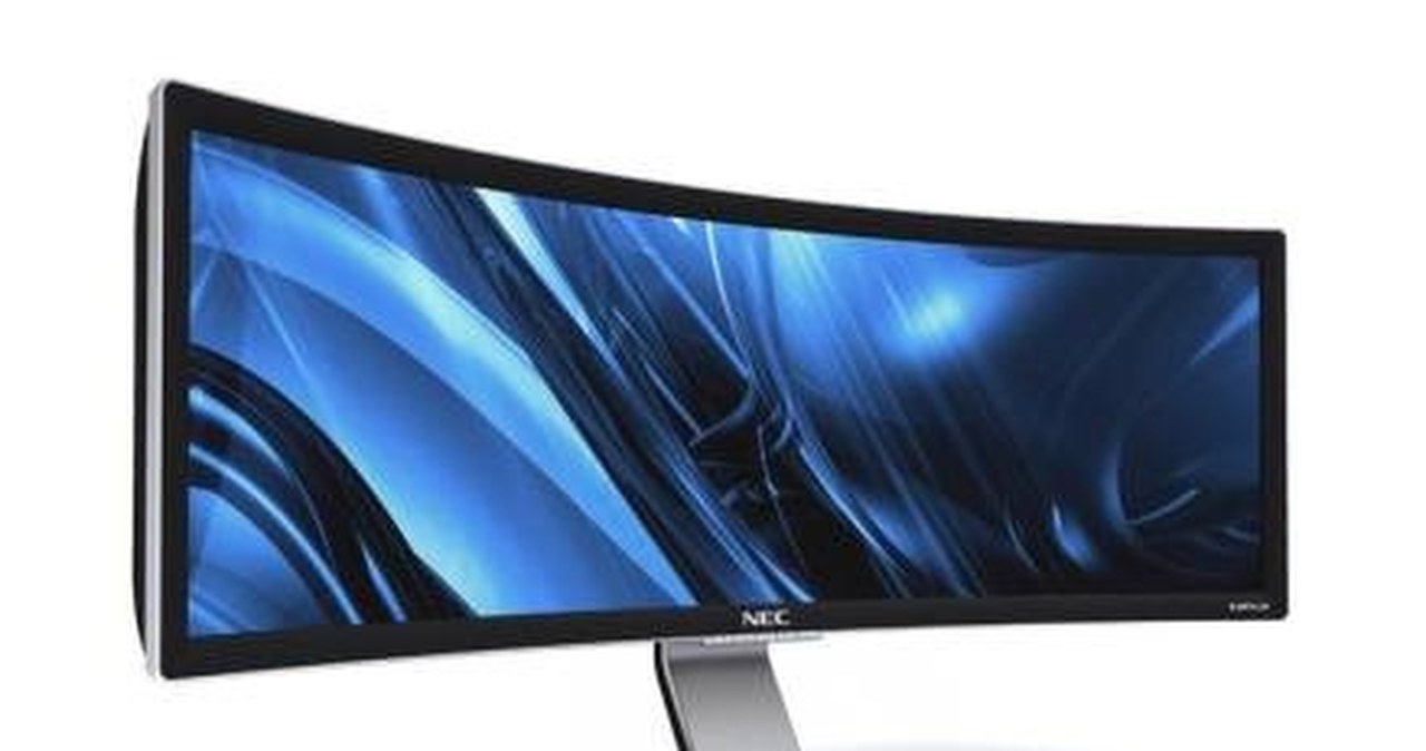 Zakrzywiony monitor NEC - CRV43 - GeekWeek w INTERIA.PL