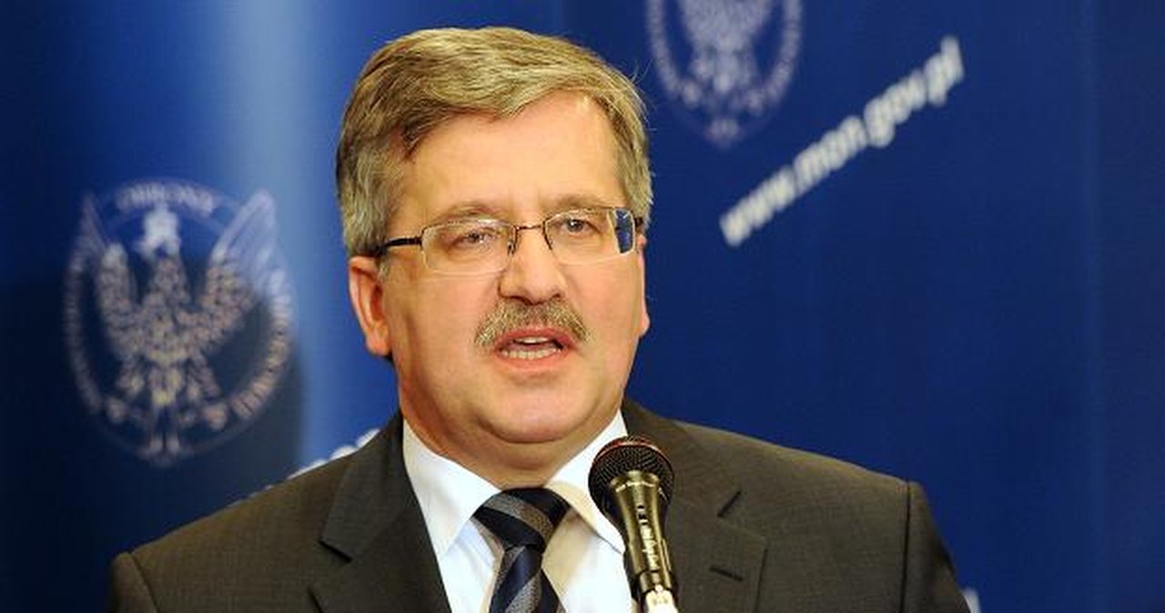 Pierwsze weto prezydenta Komorowskiego - Wydarzenia w INTERIA.PL