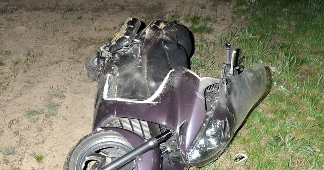 Tragiczny wypadek. Motocyklista zginął na miejscu - Wydarzenia w INTERIA.PL