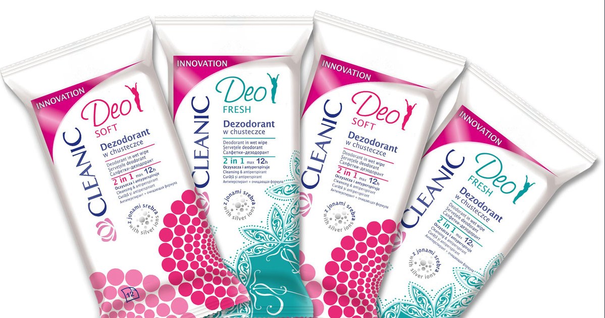 Dezodorant w chusteczce Cleanic DEO Fresh i DEO Soft - Styl w INTERIA.PL