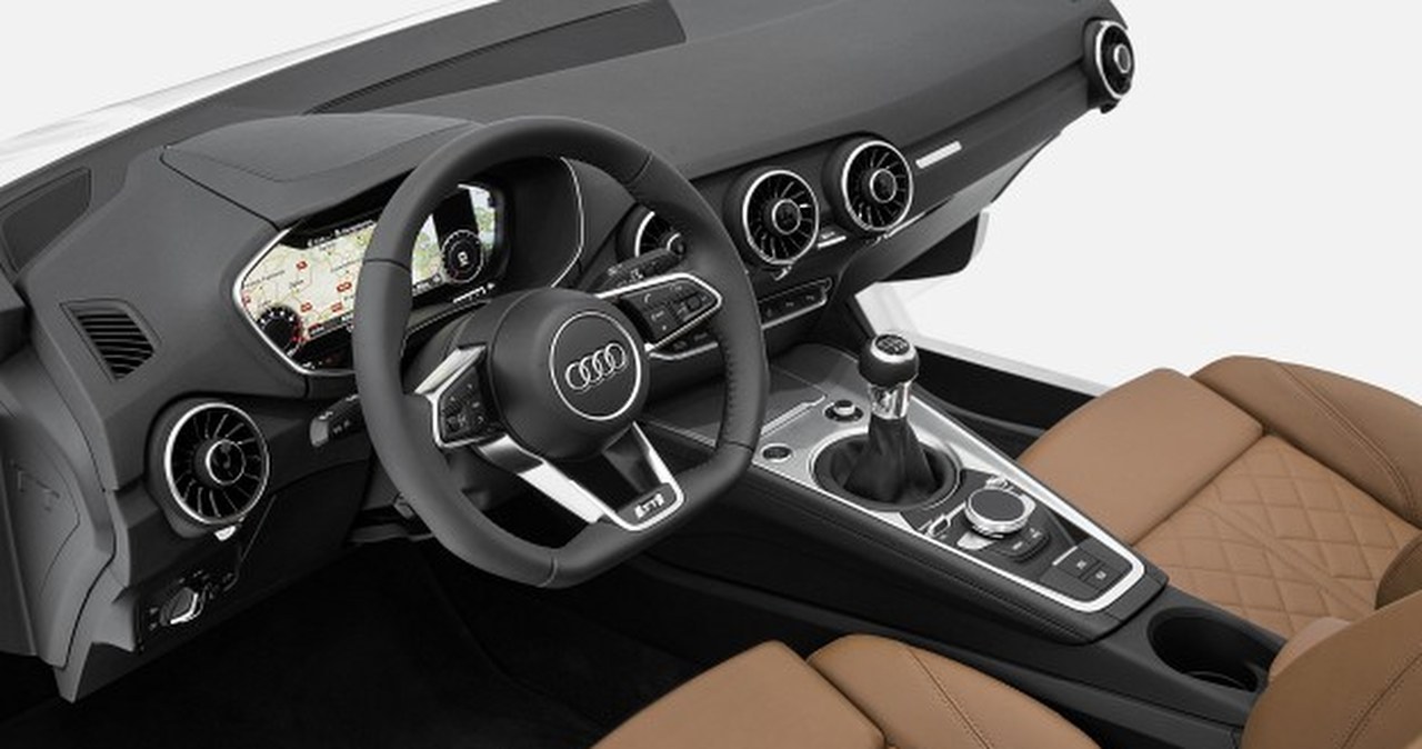 Oto wnętrze nowego Audi TT - Motoryzacja w INTERIA.PL