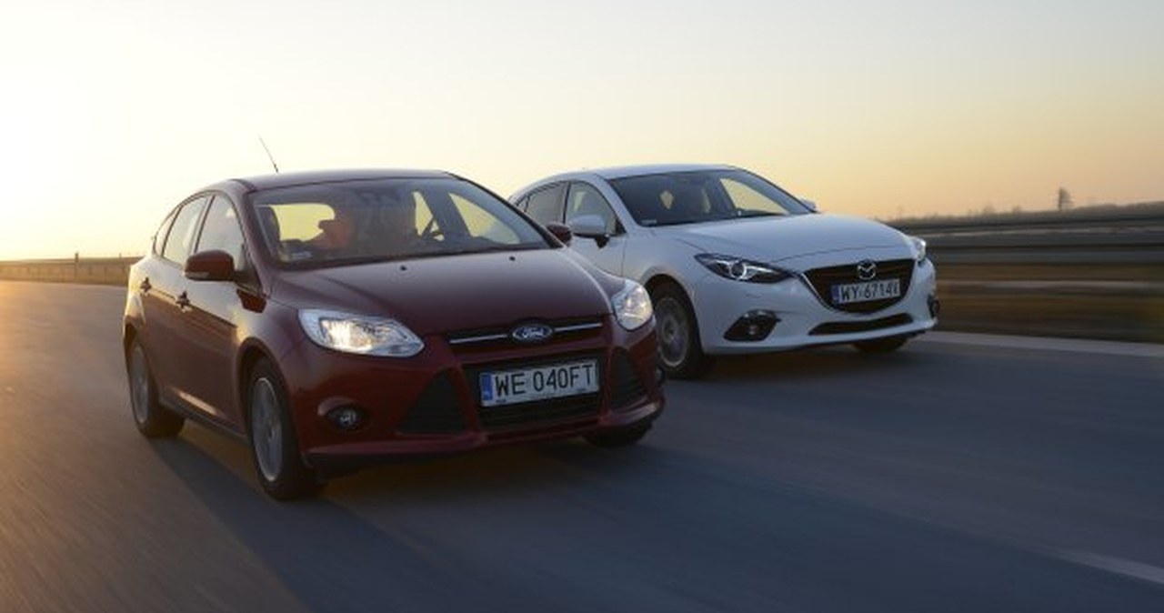 Porównanie: Ford Focus, Mazda 3 - Motoryzacja w INTERIA.PL