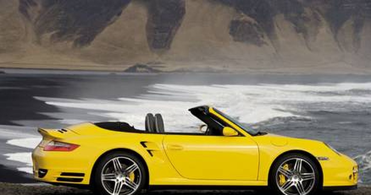 911 turbo bez dachu - Motoryzacja w INTERIA.PL
