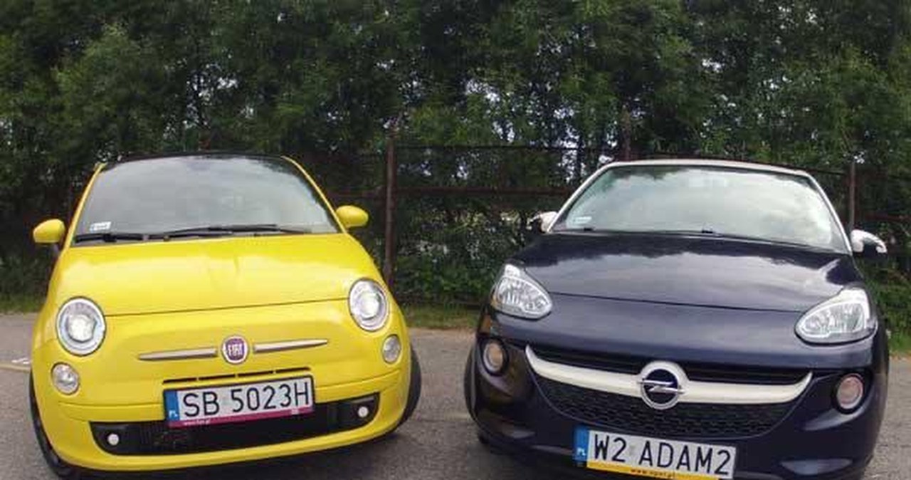 Opel Adam czy Fiat 500? Ankieta i zdjęcia. Wybieraj! - Motoryzacja w ...