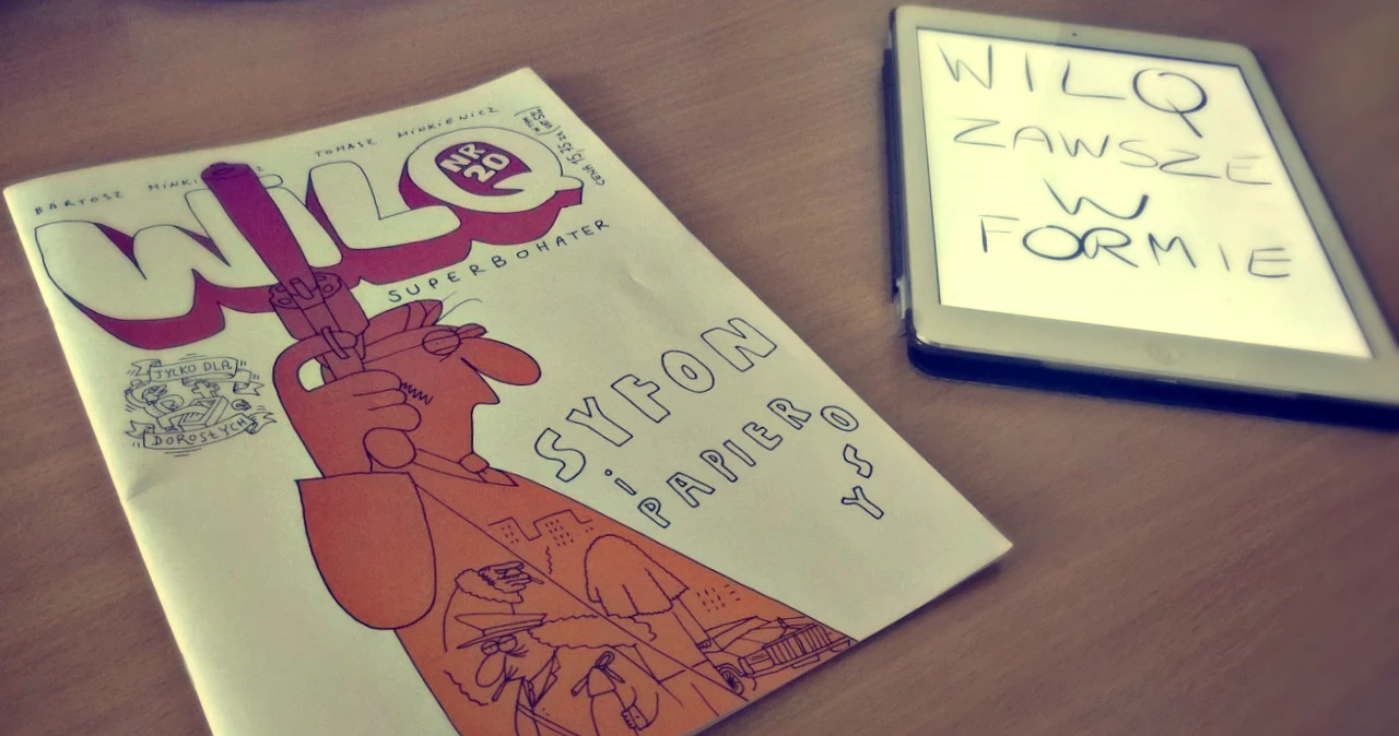 Czytanie jest męskie: WILQ Superbohater - Syfon i papierosy - GeekWeek ...