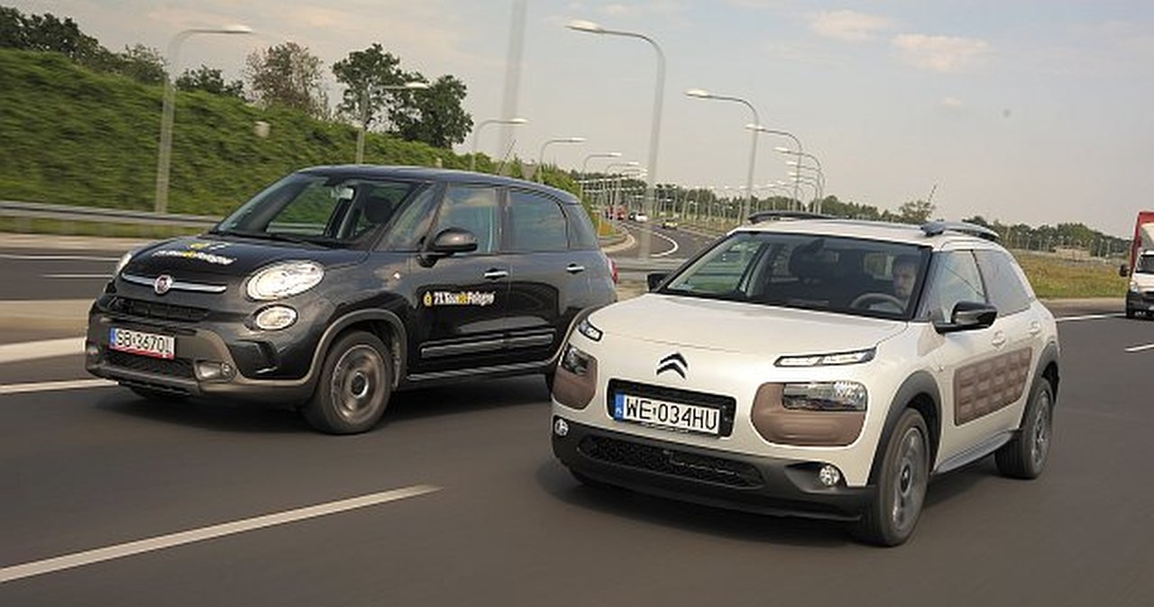 Porównanie: Citroen C4 Cactus, Fiat 500L Trekking - Motoryzacja w ...