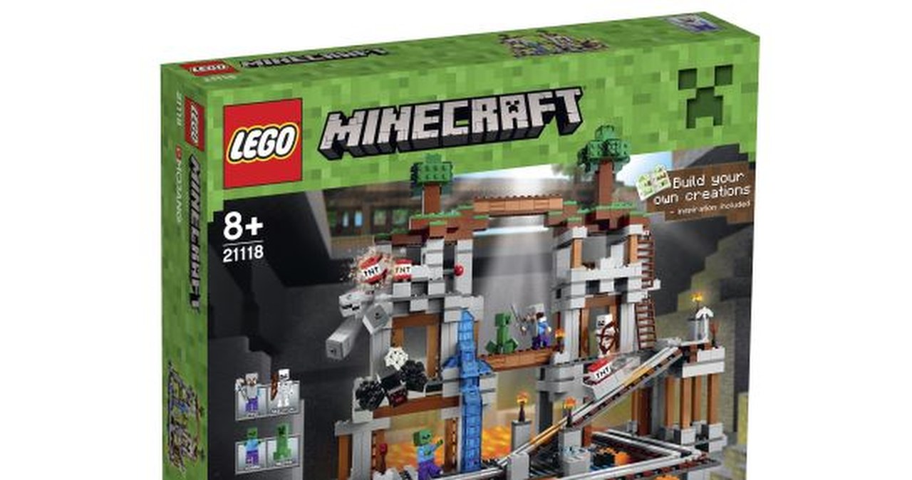 LEGO Minecraft - kultowa gra wideo w wersji LEGO - Gry w INTERIA.PL