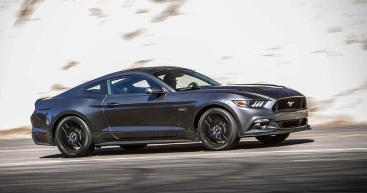 Europejski Mustang z miększym zawieszeniem