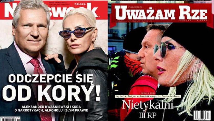 Kora show: Dwie okładki jednego dnia - Muzyka w INTERIA.PL