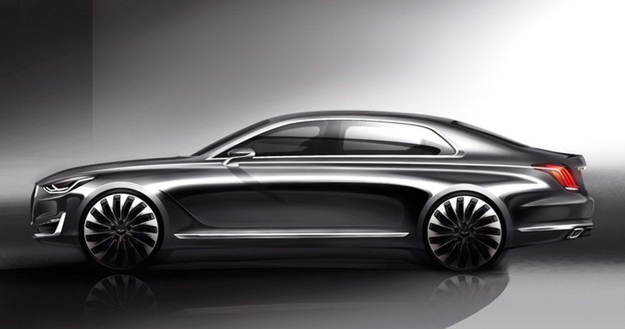 Oto Genesis G90. Pierwszy model nowej marki! - Motoryzacja w INTERIA.PL