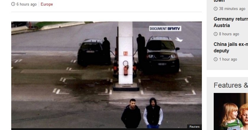 Zamachy w Paryżu: Abdeslam pojawił się na stacji benzynowej w pobliżu ... Zamachy w Paryżu: Abdeslam pojawił się na stacji benzynowej w pobliżu ...