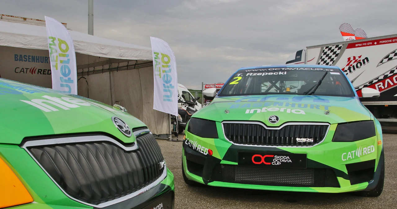 Interia Team w Skoda Octavia Cup - Motoryzacja w INTERIA.PL