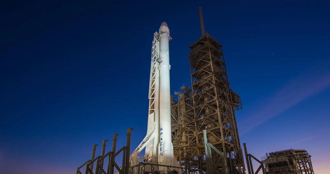 Udany start rakiety Falcon 9 z przylądka Canaveral