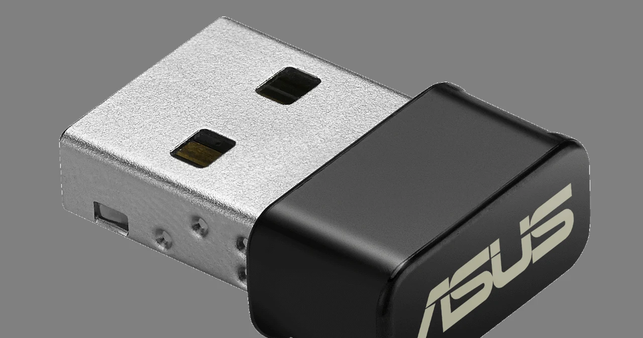 ASUS USB-AC53 Nano - szybsze Wi-Fi w laptopie