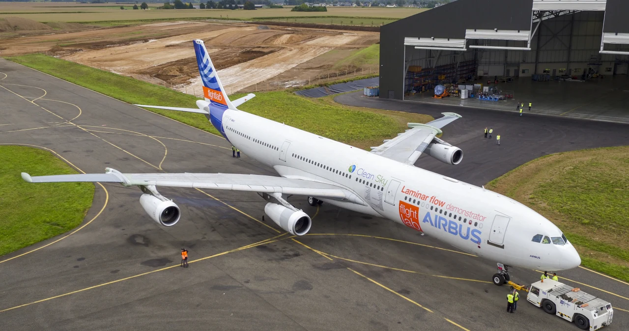 Pierwszy lot samolotu Airbus BLADE