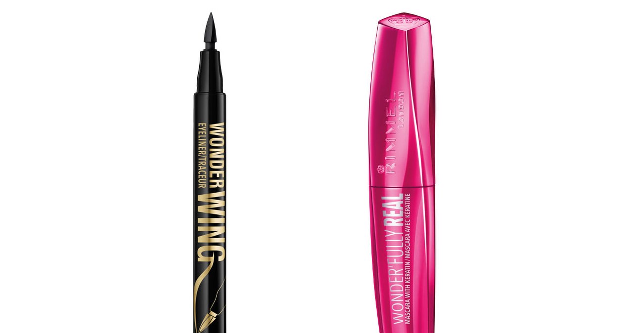 Rimmel: Eyeliner Wonder Wing Liner i maskara Wonder’Fully Real - Styl w ...