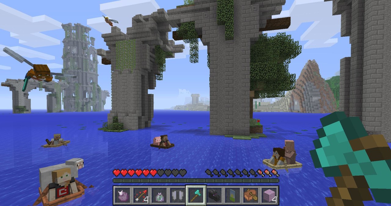 Nowa aktualizacja gry Minecraft skupi się na obszarach wodnych - Gry w ...