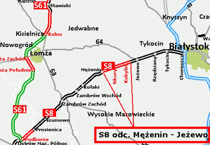 Trasa S8 na Podlasiu udostępniona kierowcom - Motoryzacja w INTERIA.PL