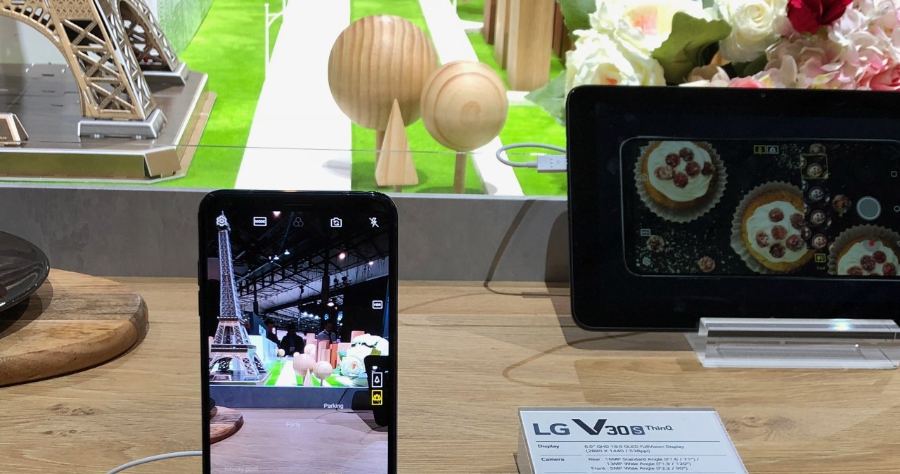 LG V30S ThinQ - pierwsze wrażenia z MWC 2018 - Geekweek w INTERIA.PL
