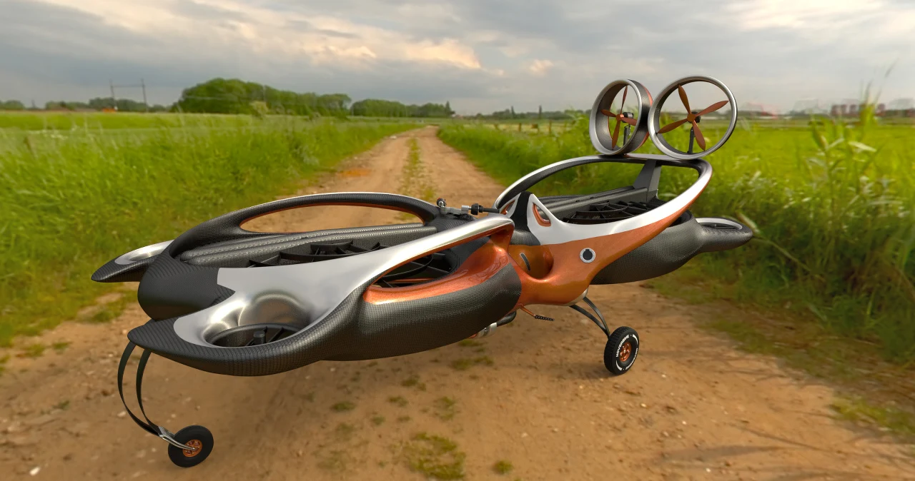 Hoverbike Raptor. Polski latający motocykl