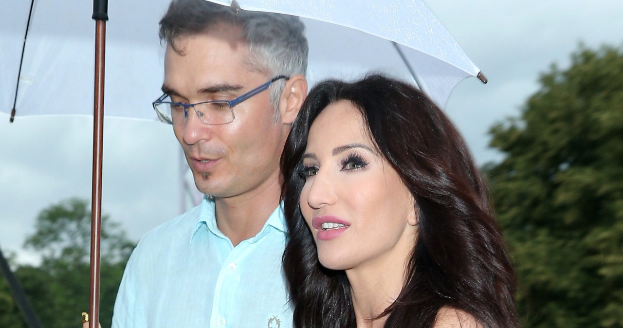 Justyna Steczkowska i Maciej Myszkowski na wspólnym wernisażu ...