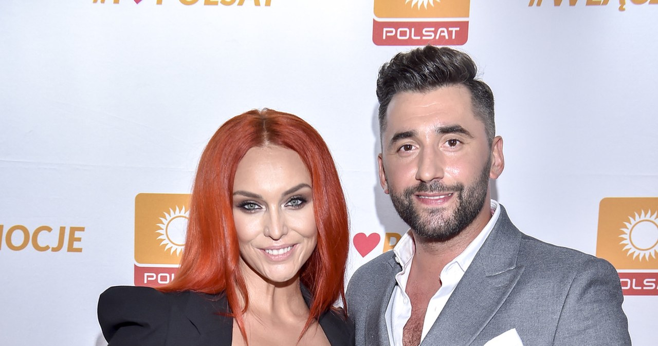 Joanna "Ruda" Lazer (Red Lips) i Rafał Maserak przed "Tańcem z ...