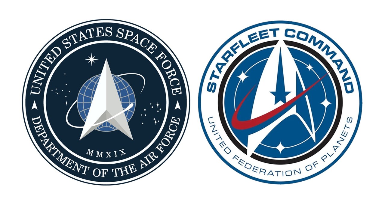 Logo US Space Force nawiązuje do Star Treka - Geekweek w INTERIA.PL