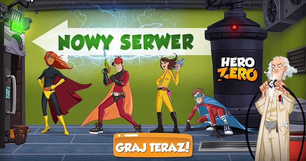 Hero Zero uruchamia nowy serwer oraz wprowadza zupełnie nową funkcję ...