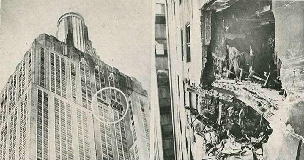 Empire State Building. Tragiczna katastrofa bombowca - Geekweek w ...