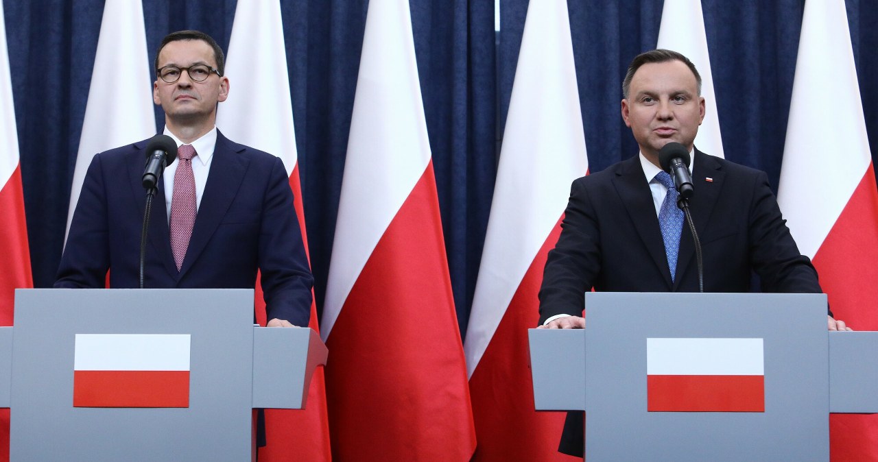 Najnowszy sondaż. Polacy ocenili pracę premiera, prezydenta i rządu - Wydarzenia w INTERIA.PL