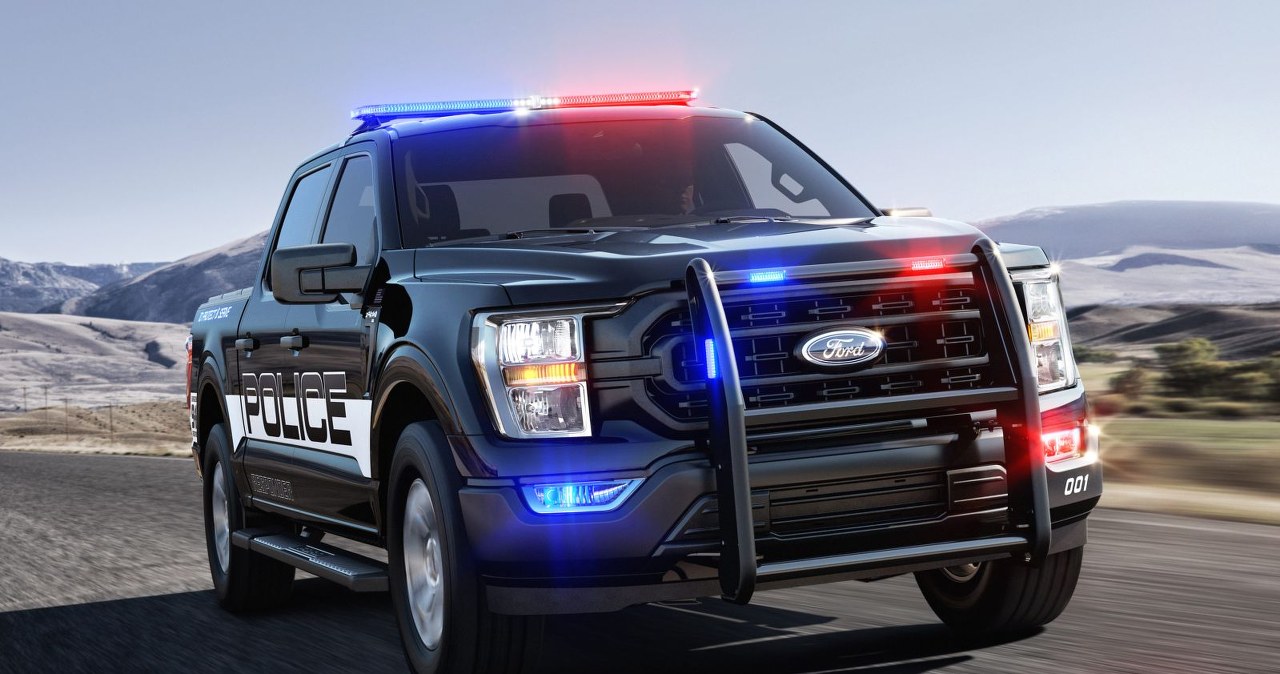 Ford F-150 Police Responder. Pościgowy pickup amerykańskiej drogówki ...