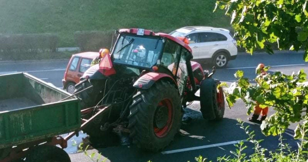 Nietypowy wypadek. Tico zmasakrowało Zetora! - Motoryzacja w INTERIA.PL