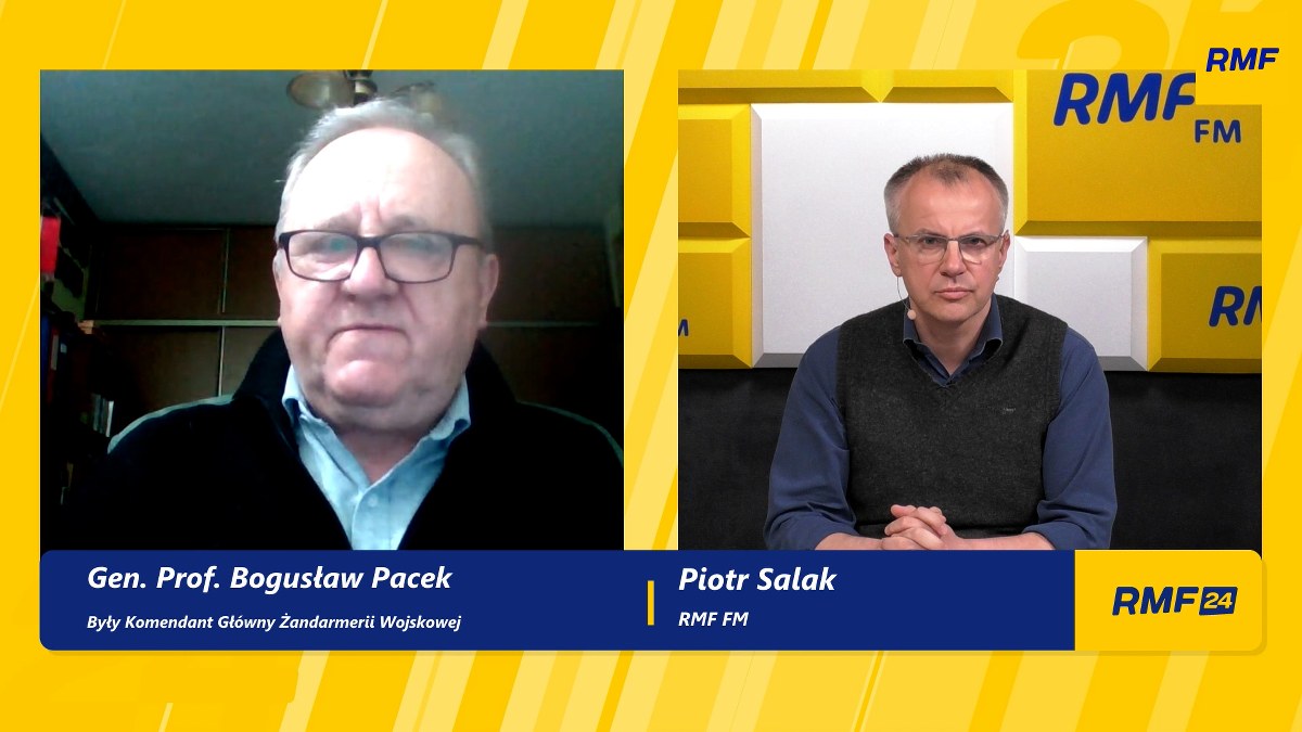 Prof. gen. Bogusław Pacek: Rosjanie chcą „rozczłonkować” Ukrainę - RMF 24
