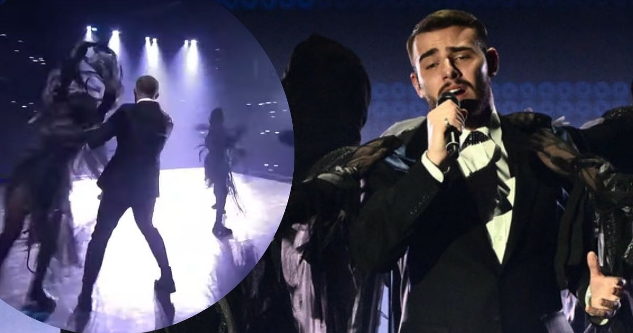 Eurowizja 2022: Ochman zaczepiony przez tancerkę. Wpadka, czy celowy ...