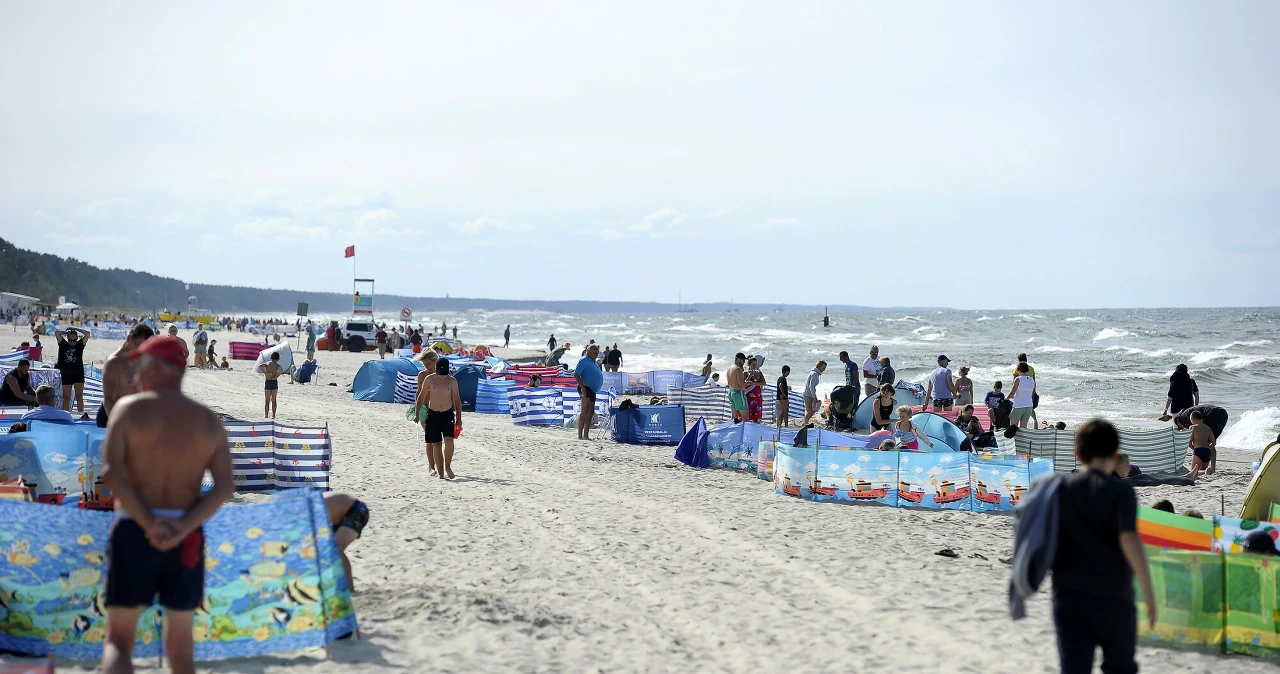 Wakacje 2022: Polacy na plaży i "parawaning" nad Bałtykiem. "To jest ...
