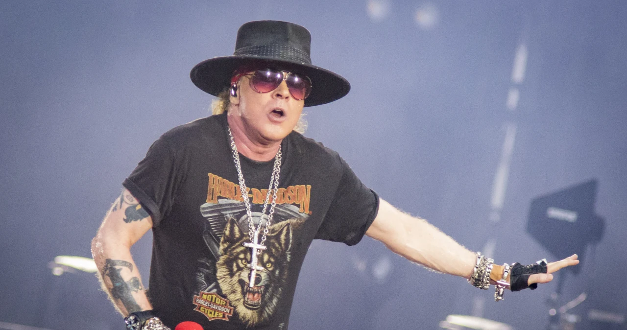 Axl Rose (Guns N' Roses) podziękował fanom w Europie za ich wsparcie ...