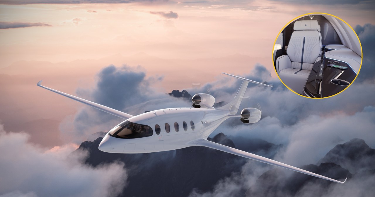 Elektryczny samolot Alice odbył pierwszy lot. Na pokładzie było 9-ciu ...