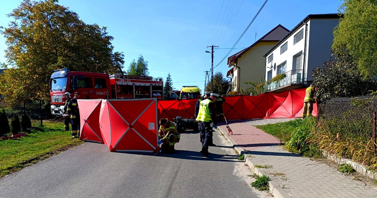 Barkowice. Tragiczny wypadek. Motocyklista nie miał szans - Wydarzenia w INTERIA.PL