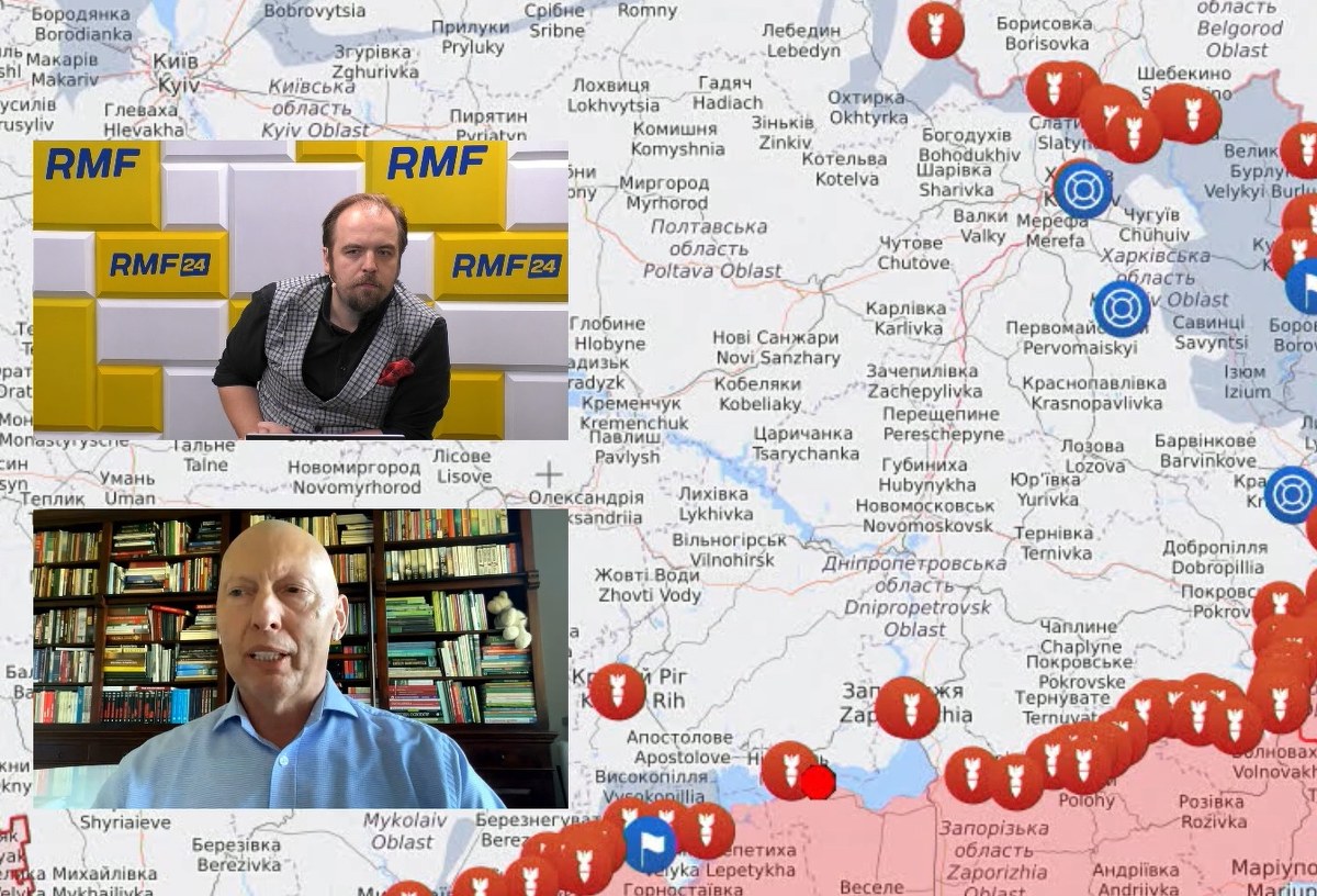 "Rzut na mapę". Co się dzieje na froncie w Ukrainie? - RMF 24