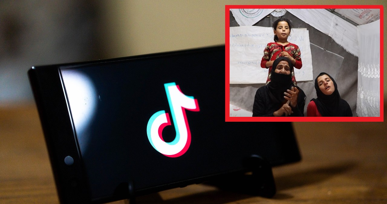 Dzieci z obozów prosiły o datki na TikToku. BBC: Aplikacja brała ...