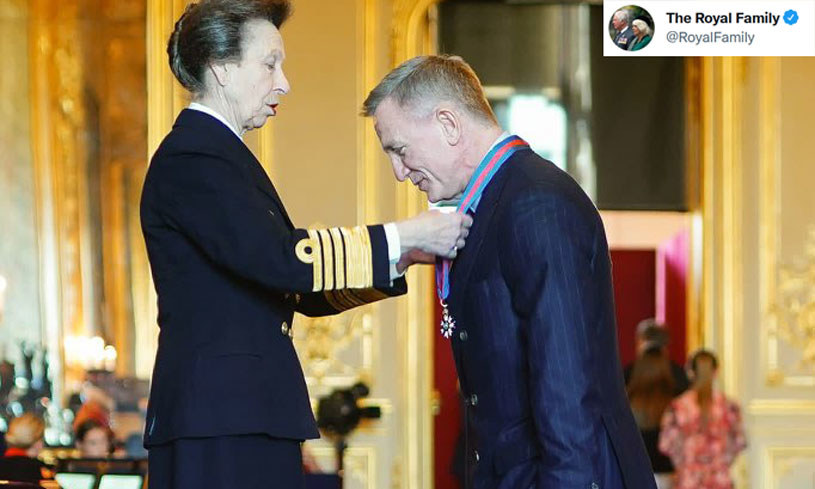 Sir Daniel Craig? Znany aktor odznaczony Orderem św. Michała i św ...