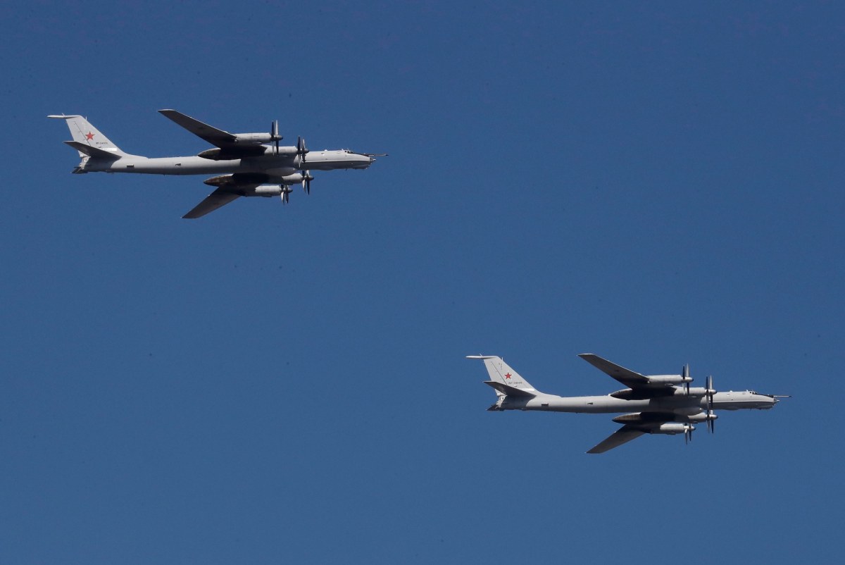 Siły powietrzne USA przechwyciły dwa rosyjskie bombowce w pobliżu ...