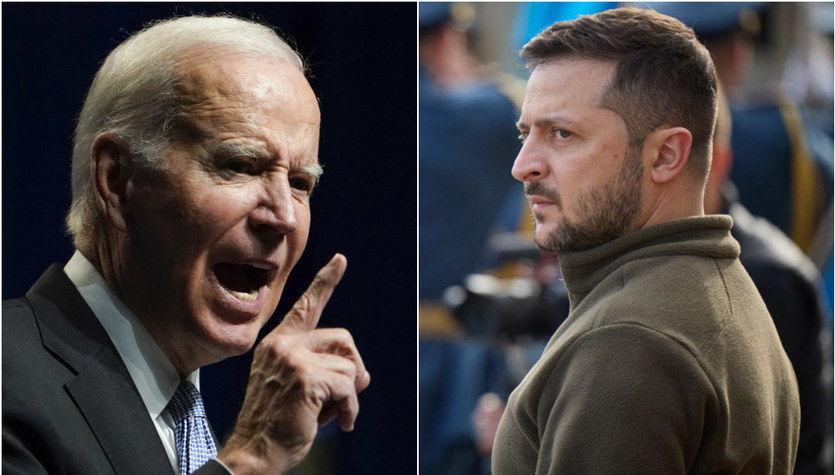 Wojna W Ukrainie Joe Biden Miał Podnieść Głos Na Wołodymyra