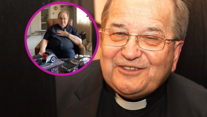 Ojciec Tadeusz Rydzyk pokazuje maybachy na TikToku. Skąd je ma ...