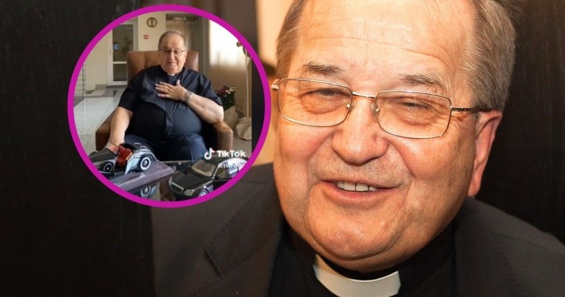 Ojciec Tadeusz Rydzyk pokazuje maybachy na TikToku. Skąd je ma ...