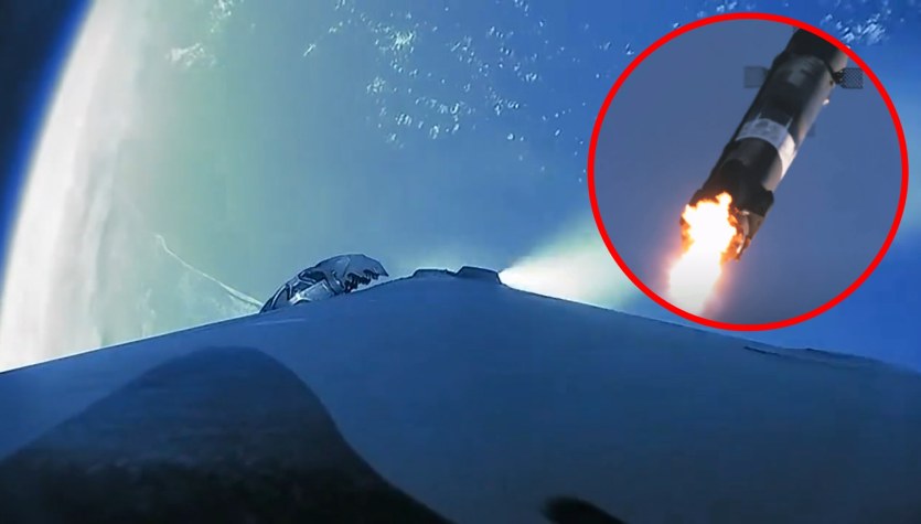 Ten film trzeba zobaczyć! Spektakularny widok na Ziemię z rakiety SpaceX - Geekweek w INTERIA.PL