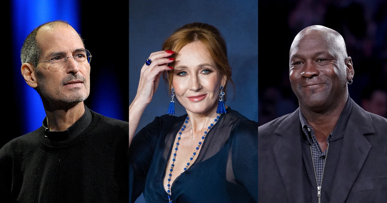 Jak odnieść sukces? Michael Jordan, J.K. Rowling, Steve Jobs z ...