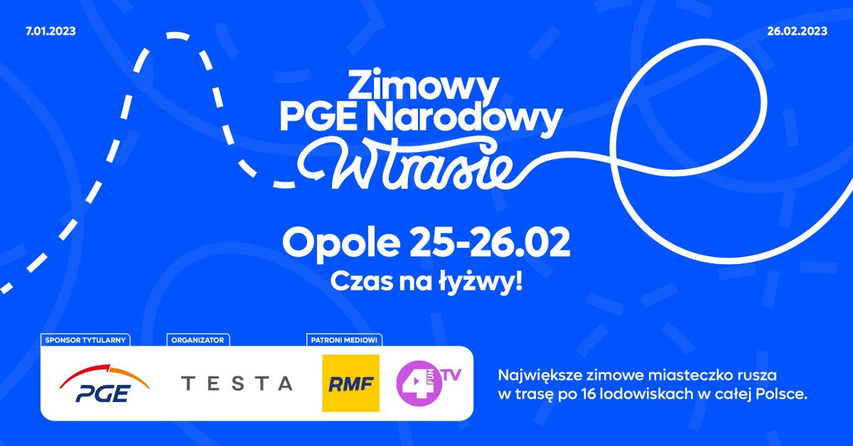 Zimowy PGE Narodowy w trasie. Czas na łyżwy w Opolu! - RMF 24